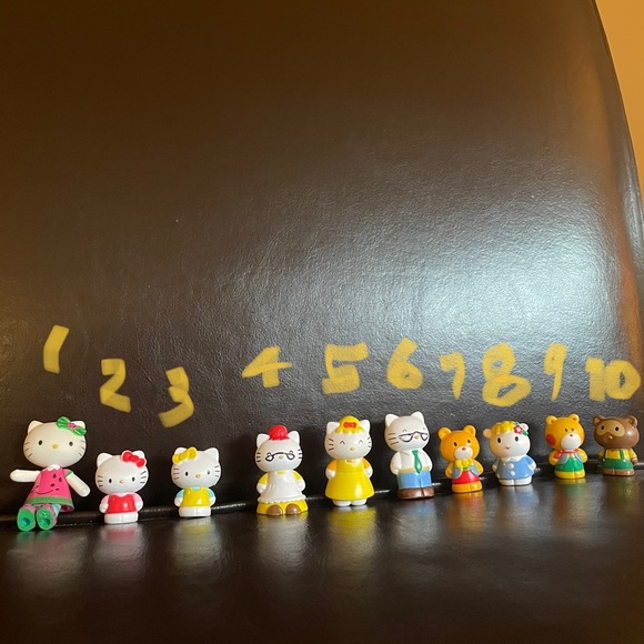 Hello Kitty | Other | Cute Hello Kitty Friends Figurines | Poshmark